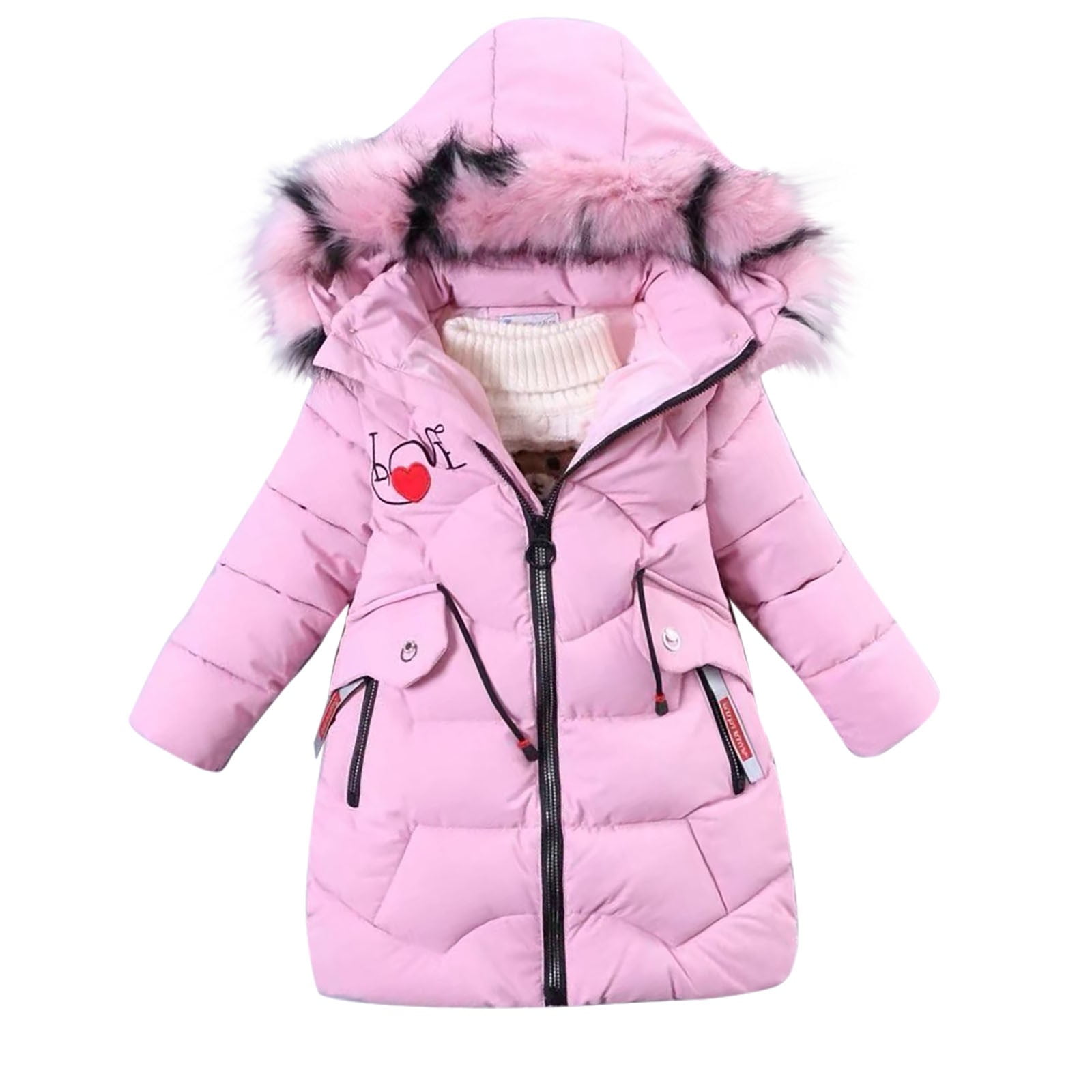 Auroural Winter Jackets for Girls 10-12 Children's Clothing Winter ...