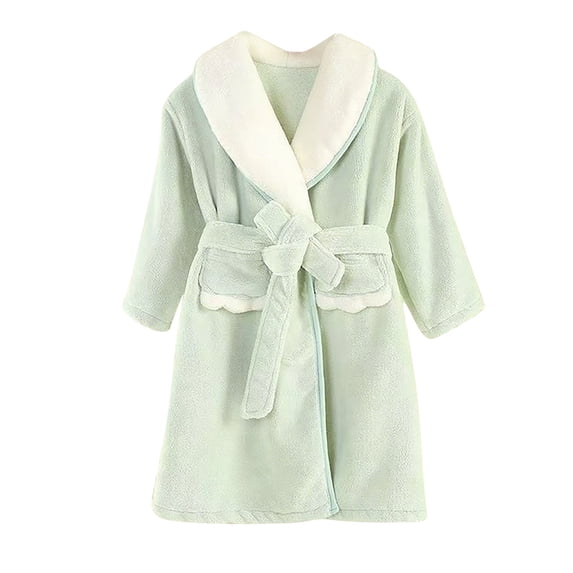 Auroural kids robes toddler robes for girls kids robes for boys Fleece ...