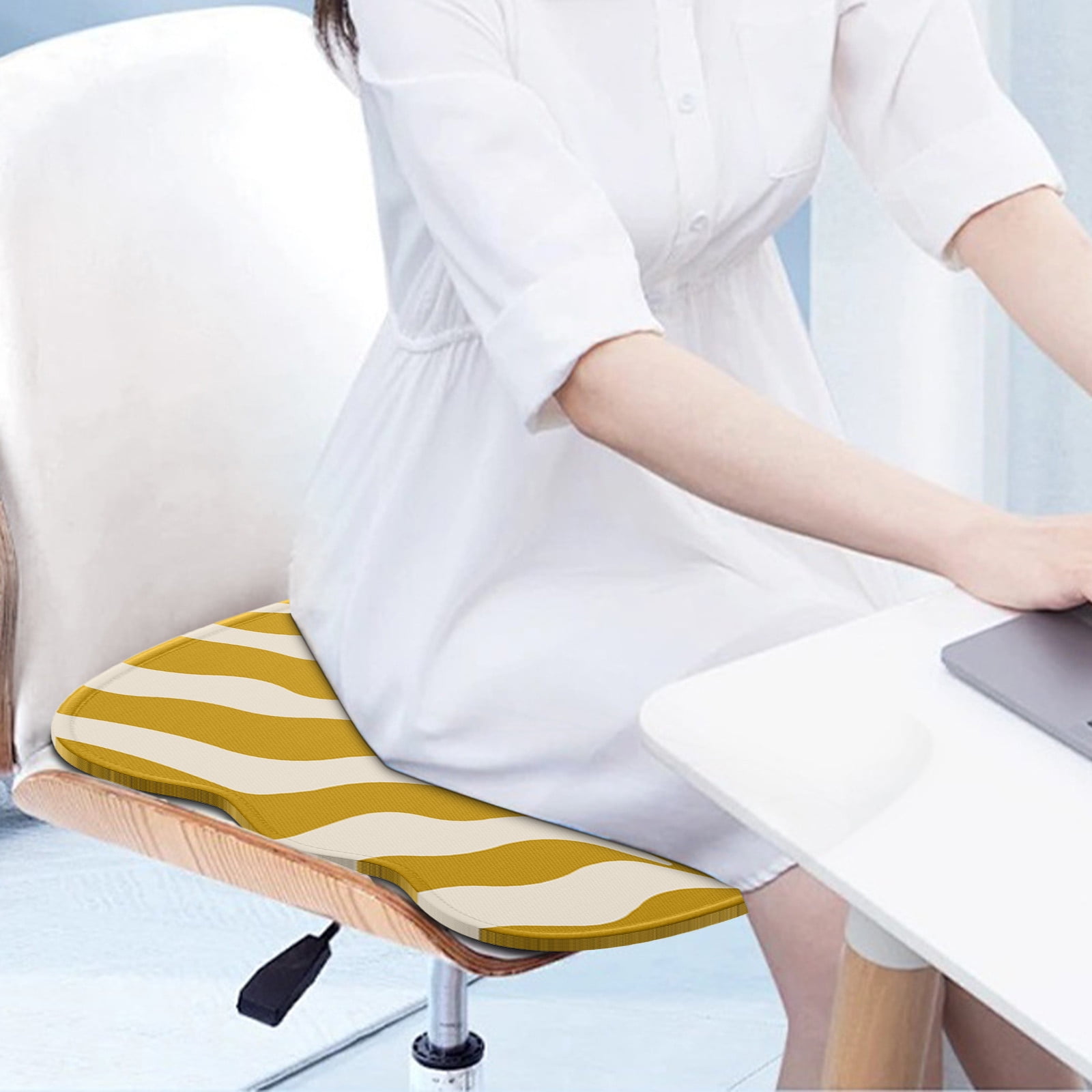 Aursykel Breathable Summer Ice Silk Car and Office Chair Mat ...