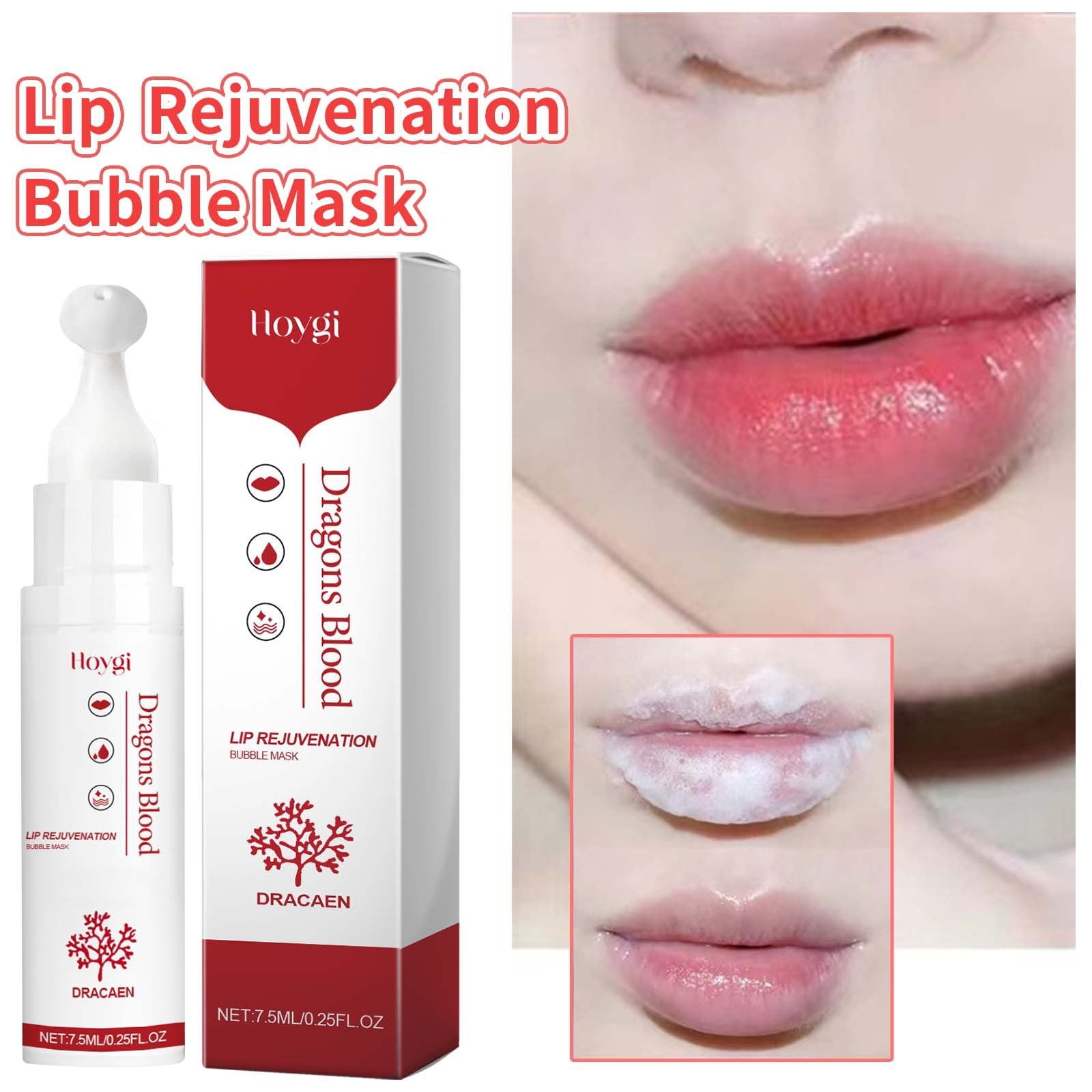Aursykel Hydrating Lip Rejuvenation Mask 7.5ml with Aloe and Vitamin E ...