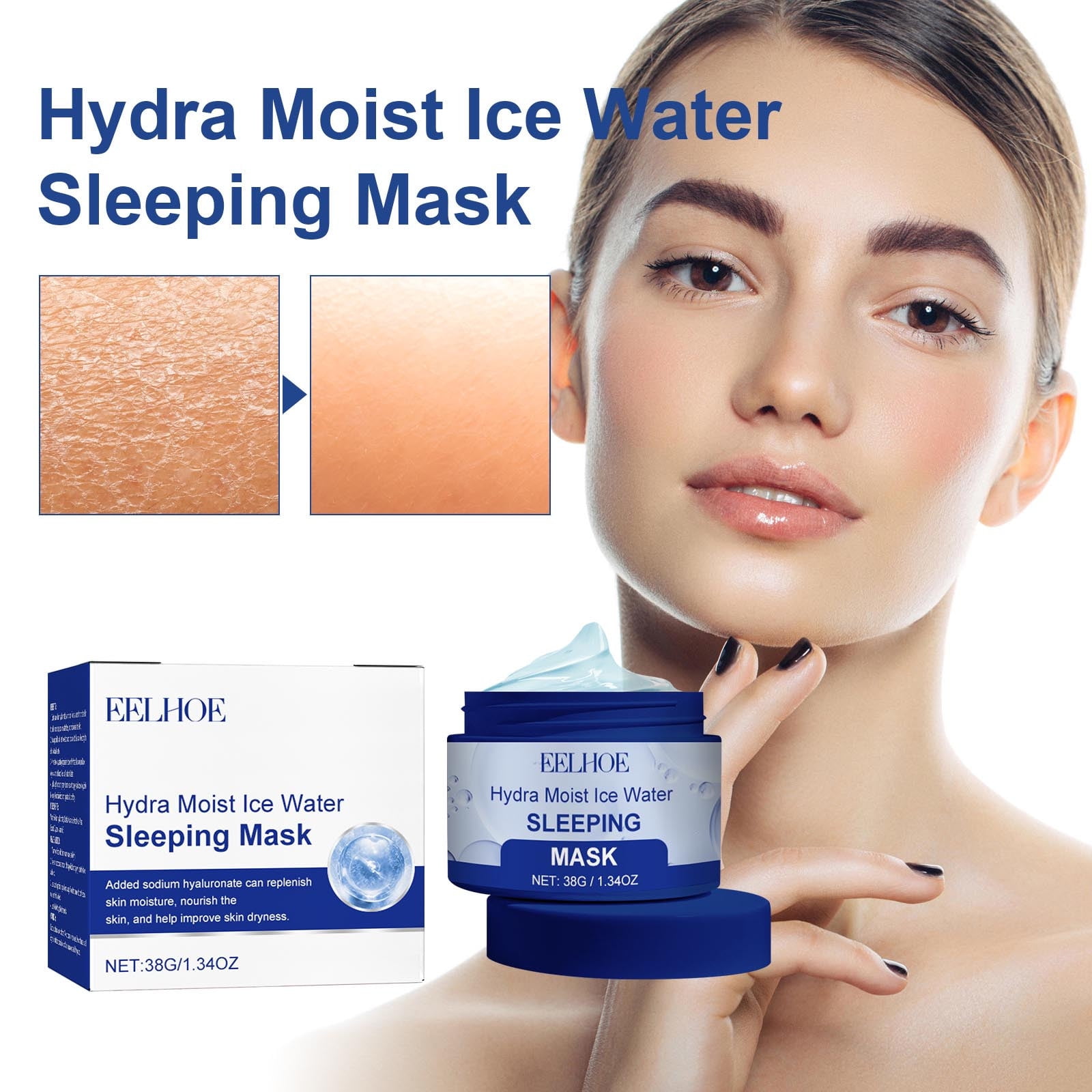 Aursykel Hydrating Moist Ice Water Sleeping Mask with Natural ...