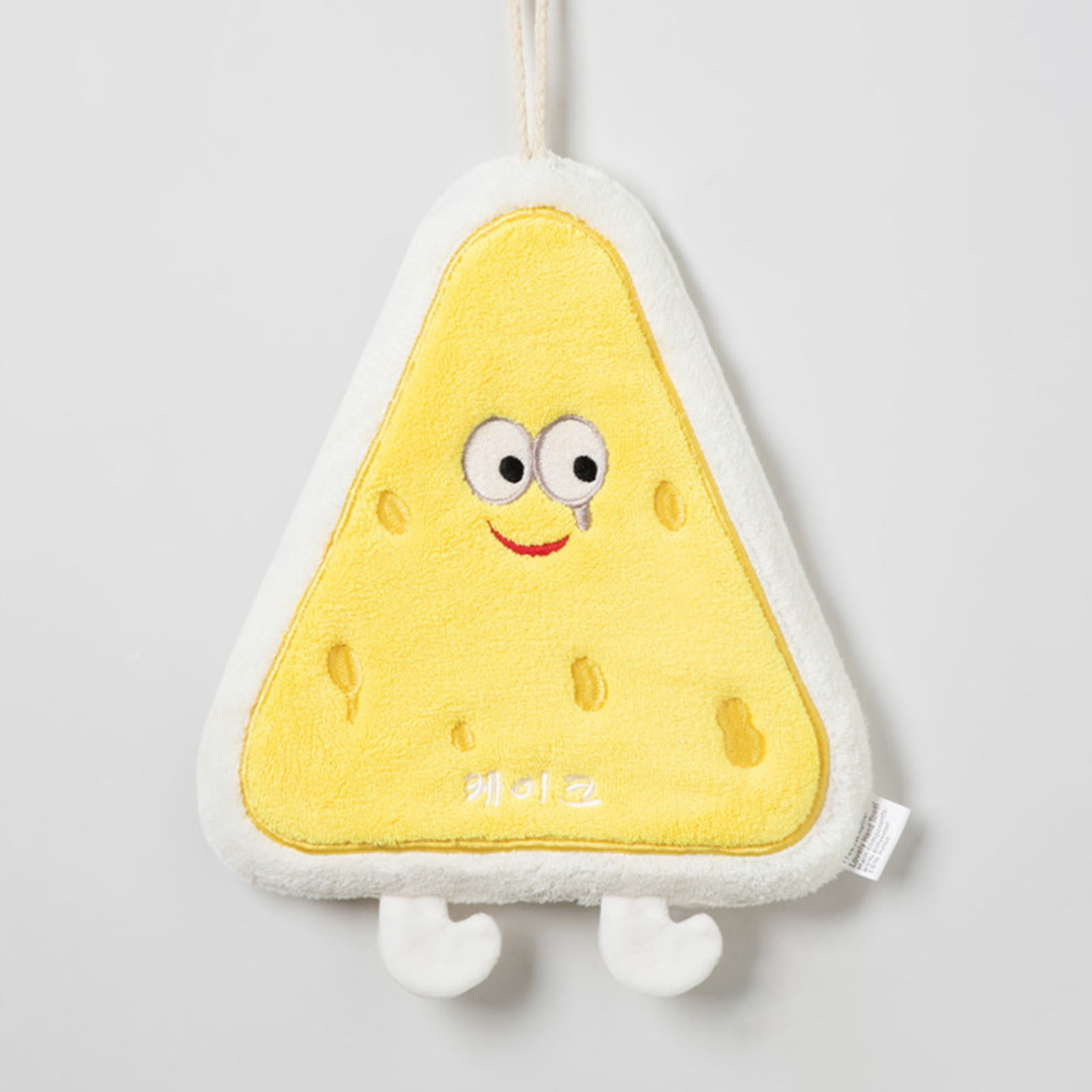 Aursykel Korean Cute Handkerchief Three Layer Velvet Embroidered Hand ...