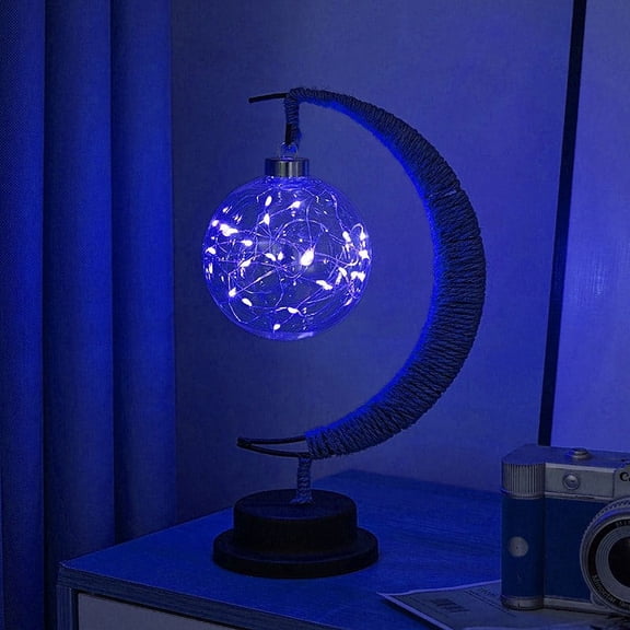 Soft Lighting Bedside Lamp - Hollow-out Design - Smooth Edge - Creative ...