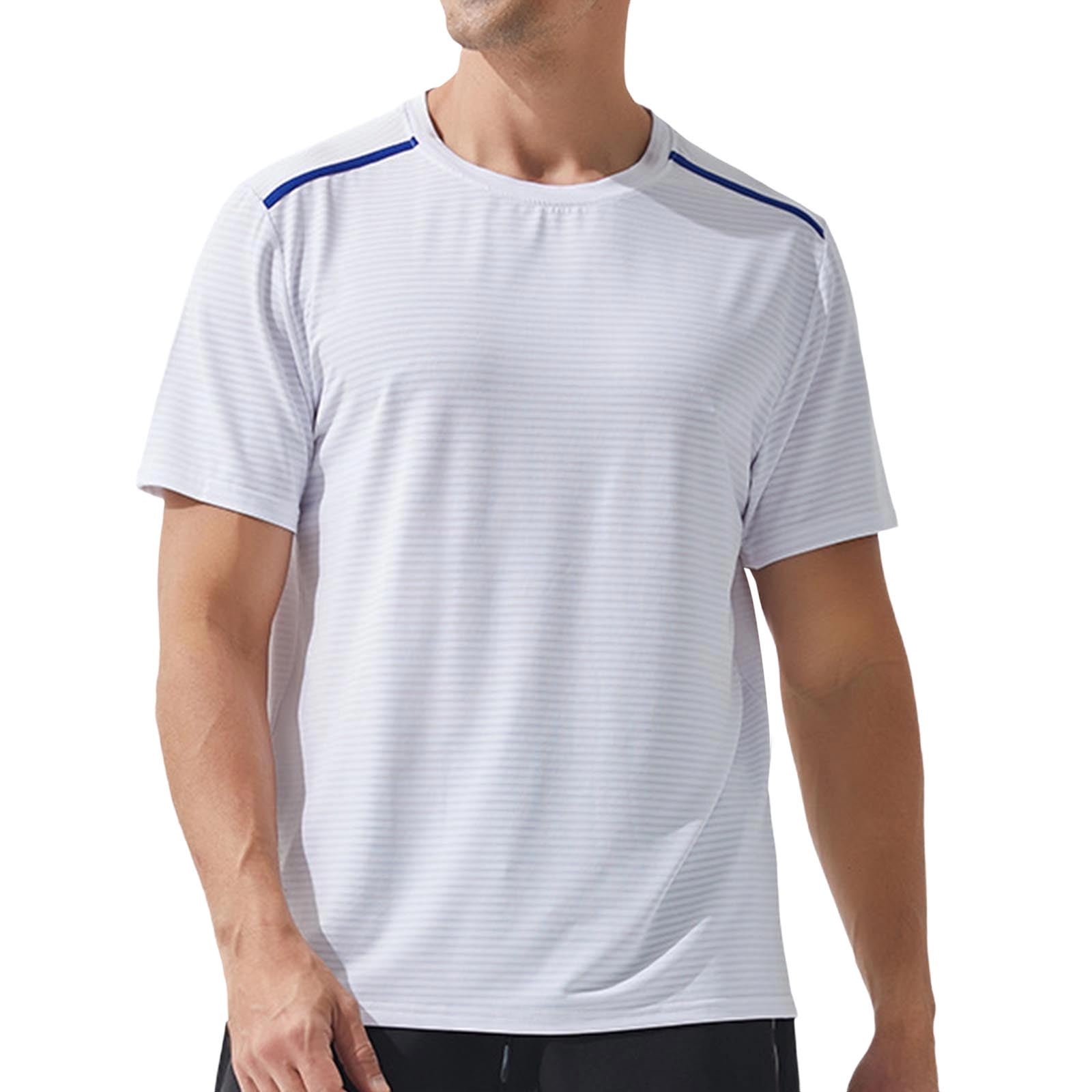 Aursykel Mens Athletic Tees Short Sleeve for Men Workout Running Hiking ...