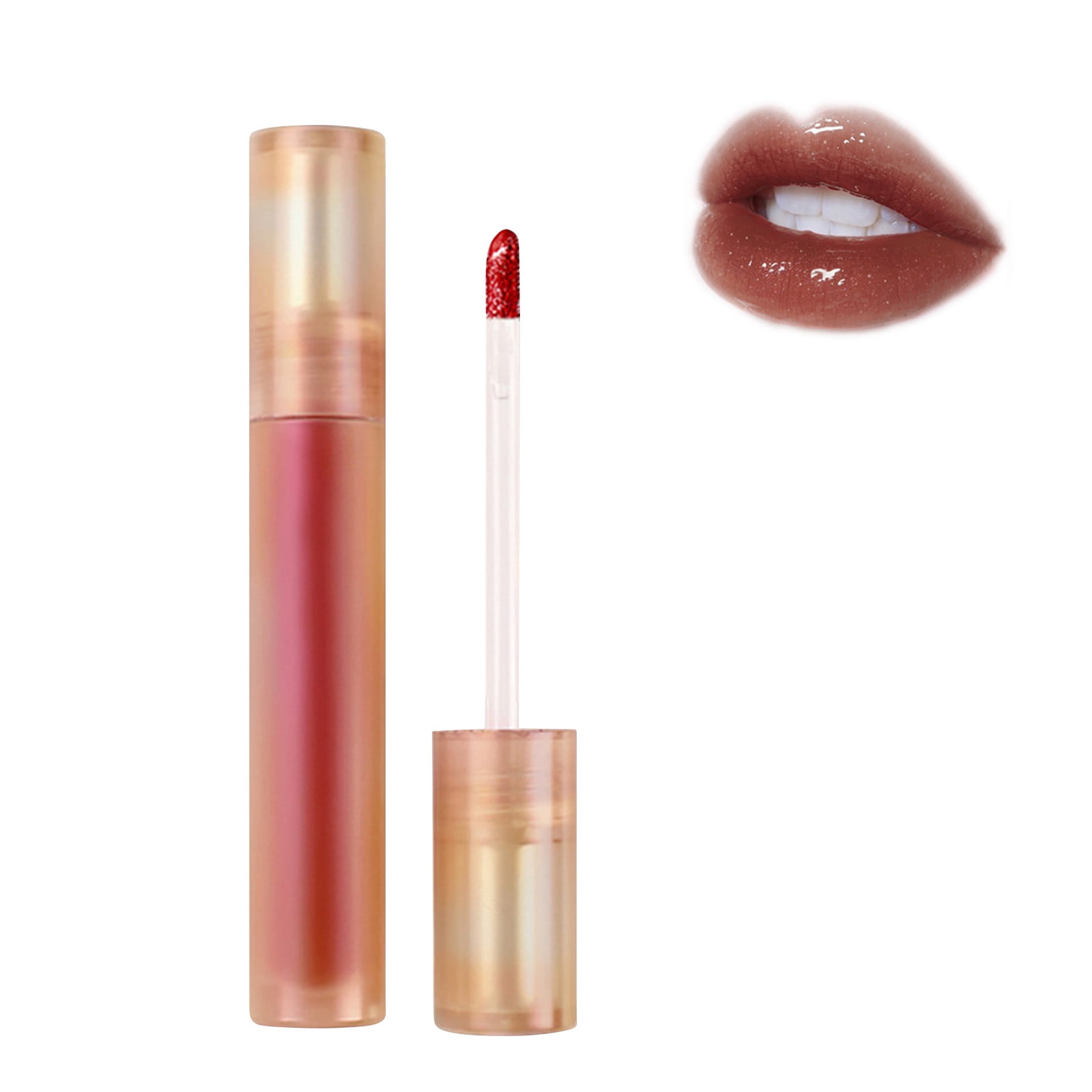 Aursykel Mirror Effect Water Gloss Lip Glaze Waterproof Liquid Lipstick ...