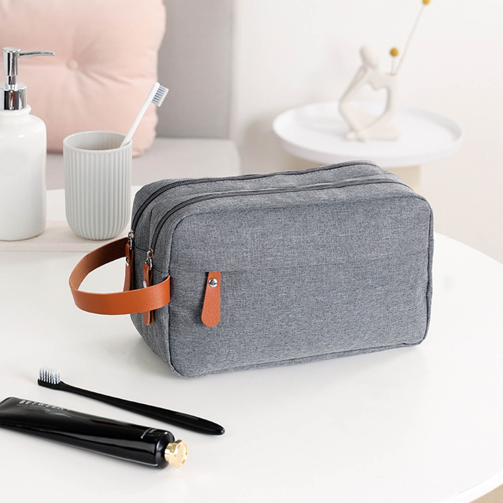 Aursykel Portable Large Capacity Travel Wash Bag with Handle and ...