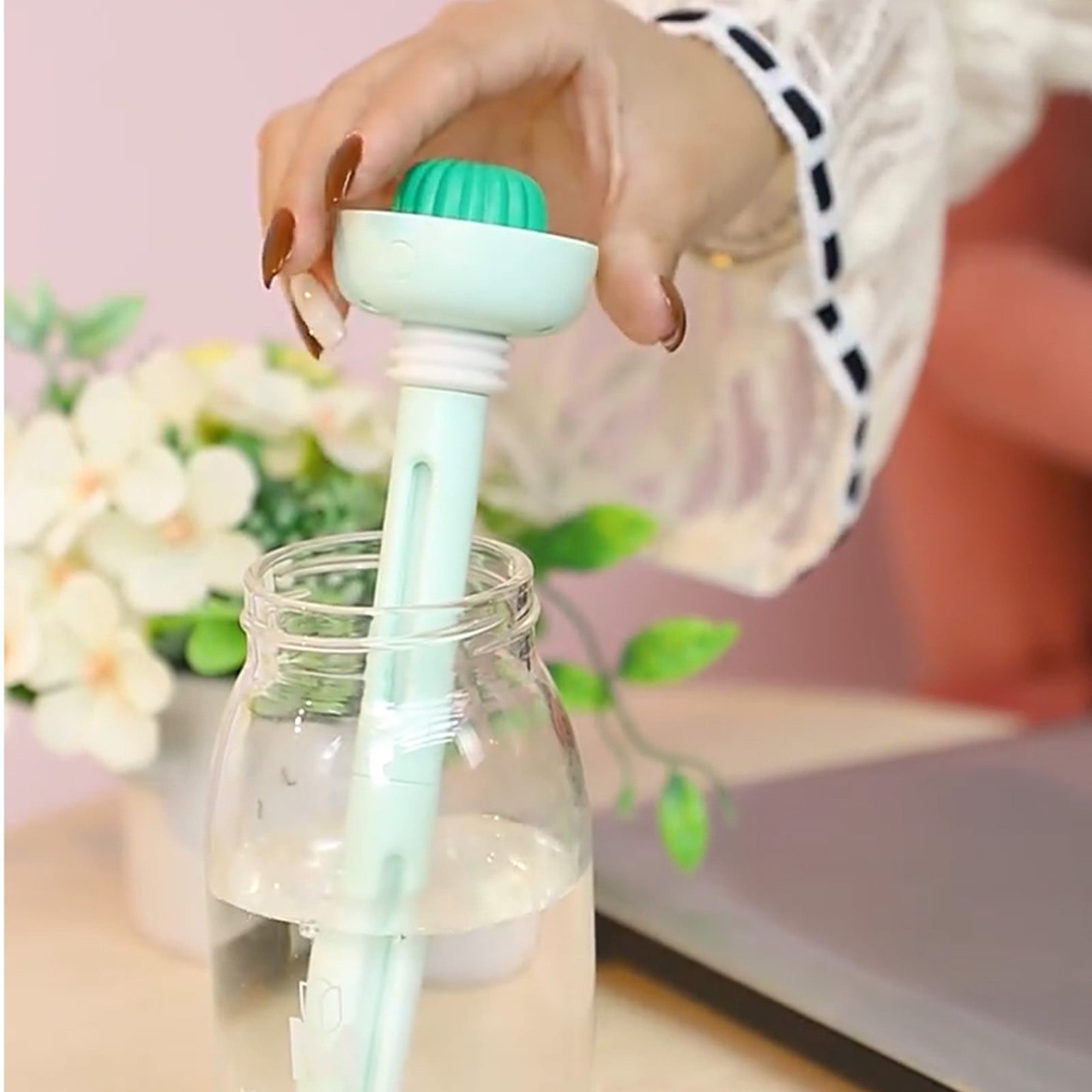 Aursykel Portable Mini Humidifier USB Powered Super Quiet Small Desk ...