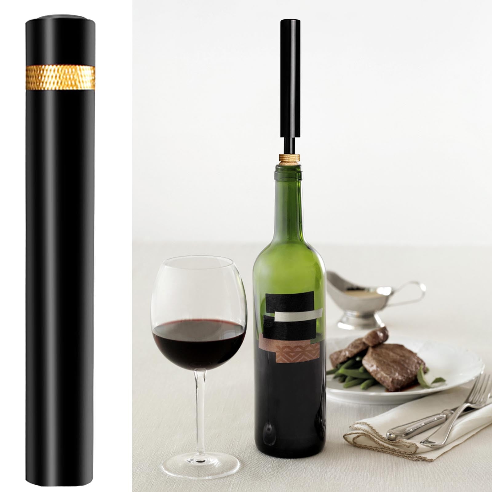 Aursykel Portable Needle Pressure Wine Bottle Opener for Easy Cork ...