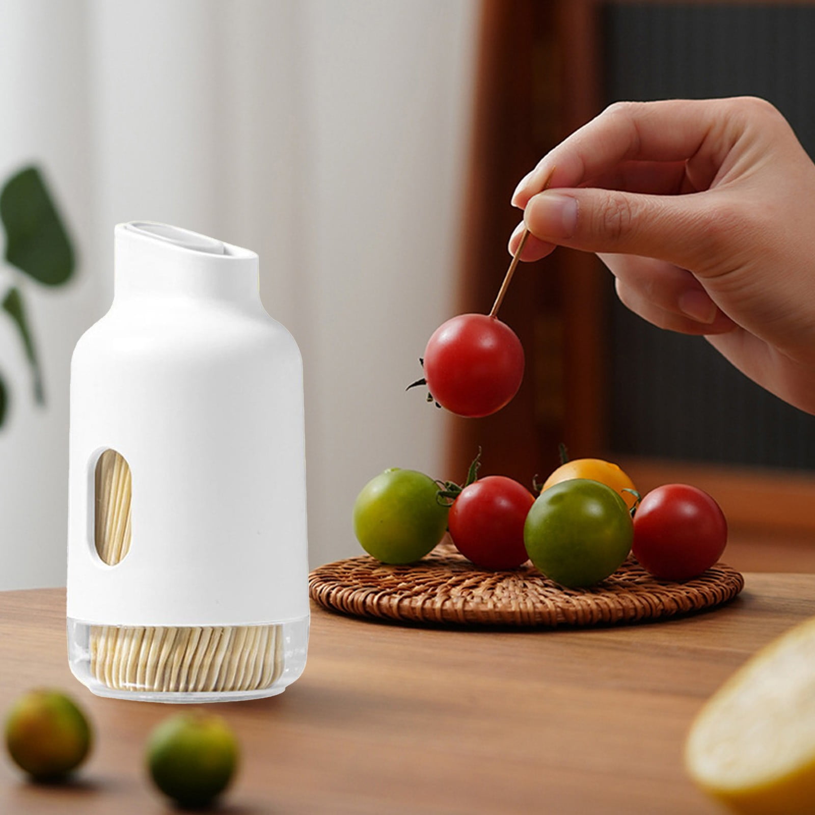 Aursykel Portable Toothpick Dispenser With Sliding Lid for Easy Access ...