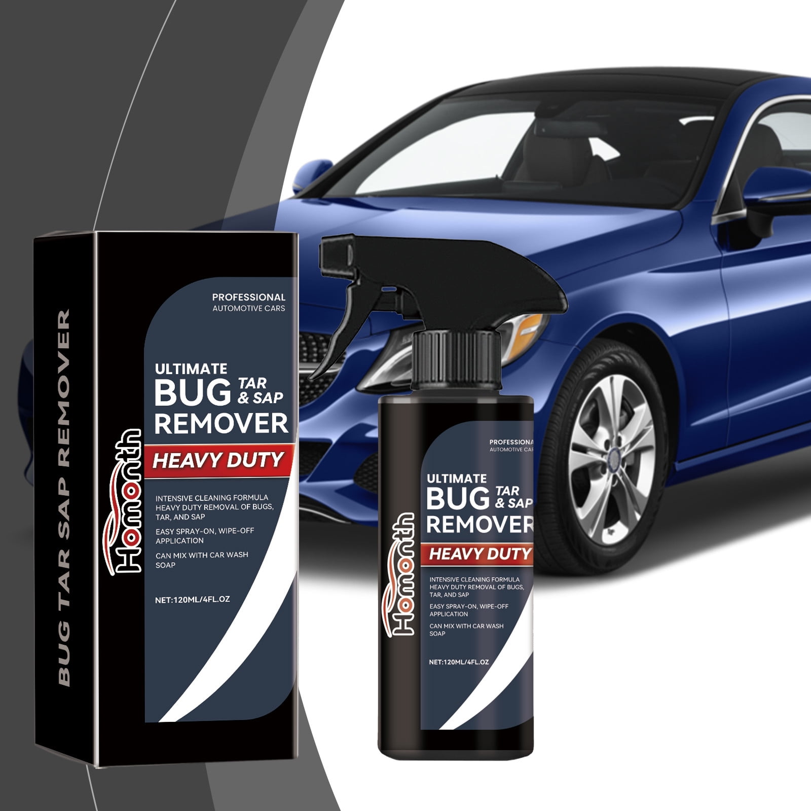 Aursykel Powerful Pre-Wash Car Cleaning Spray Multi-Function Cleaner ...