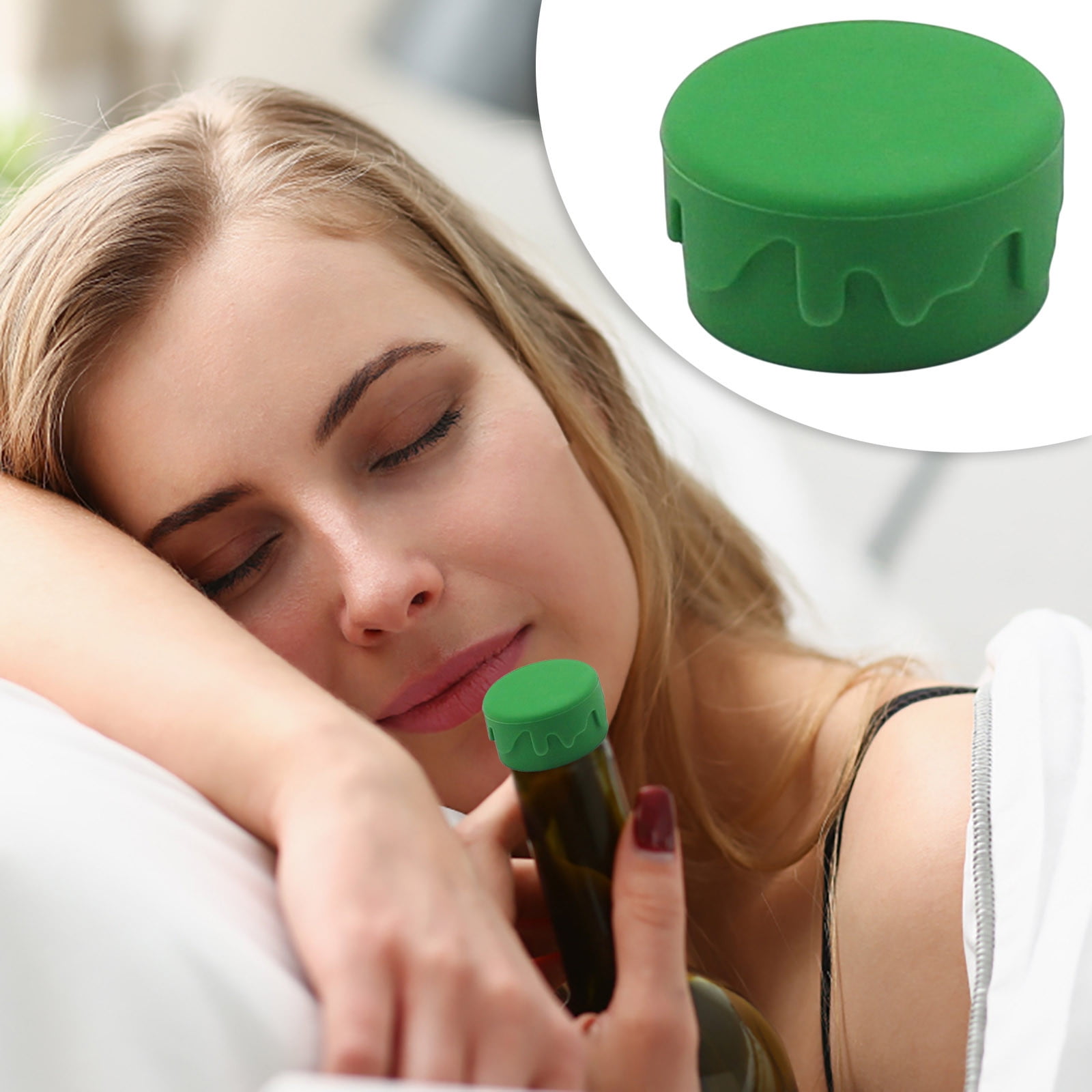 Aursykel Reusable Wine and Beer Bottle Stopper with Airtight Seal Keeps ...