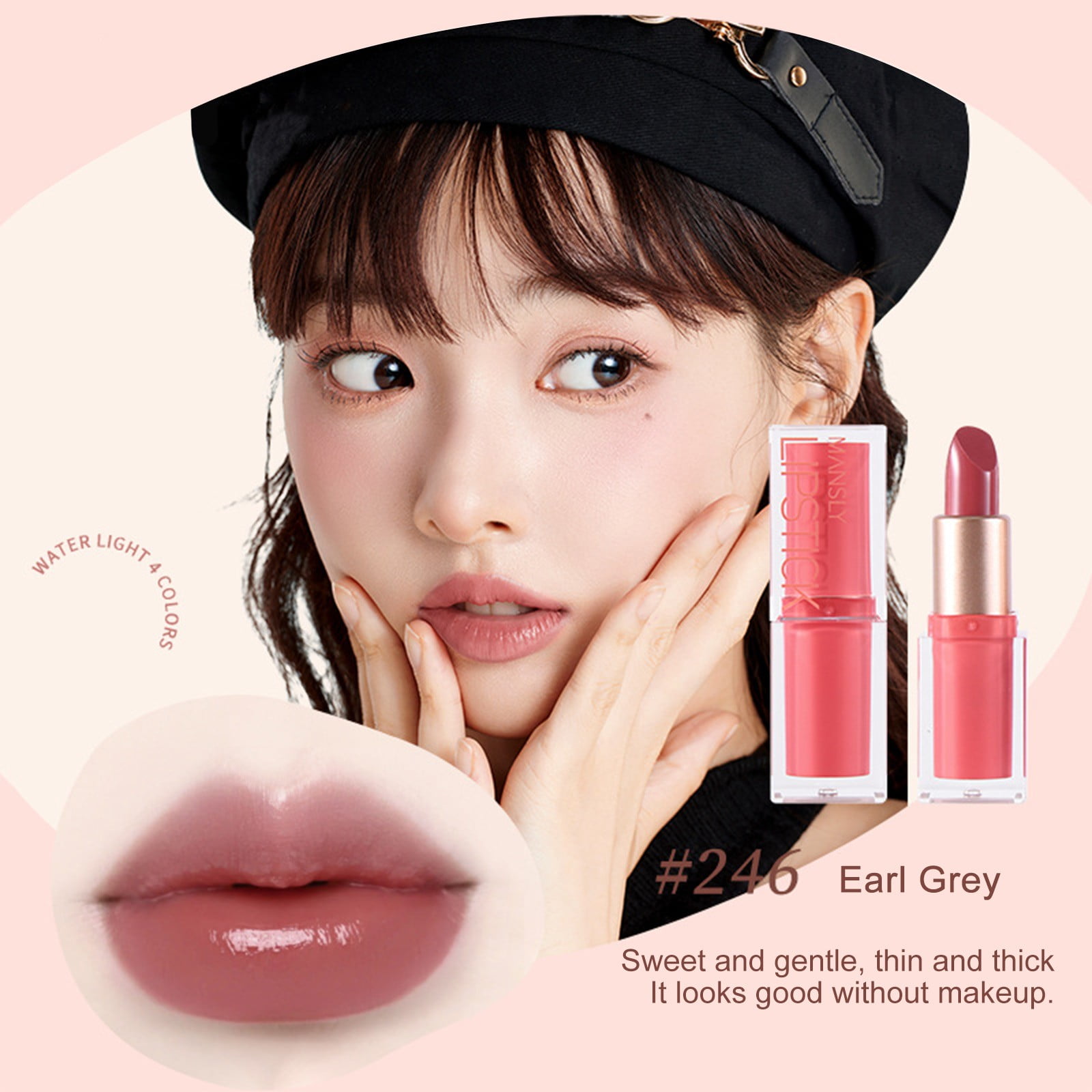 Aursykel Shuiguang Crystal Lipstick Long Lasting Not Easy to Fade ...