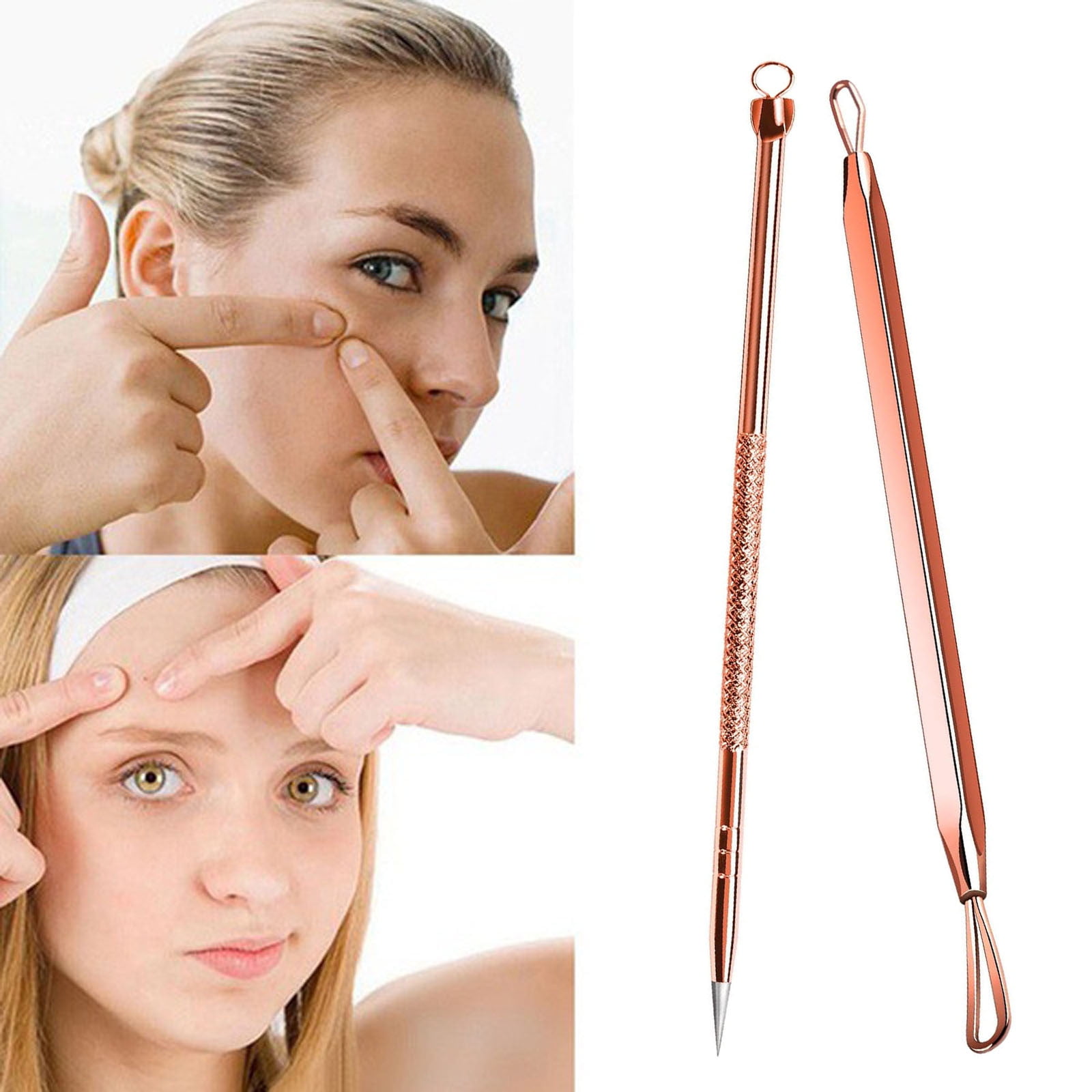 Aursykel Stainless Steel and Blackhead Remover Tool Set with Non Slip ...