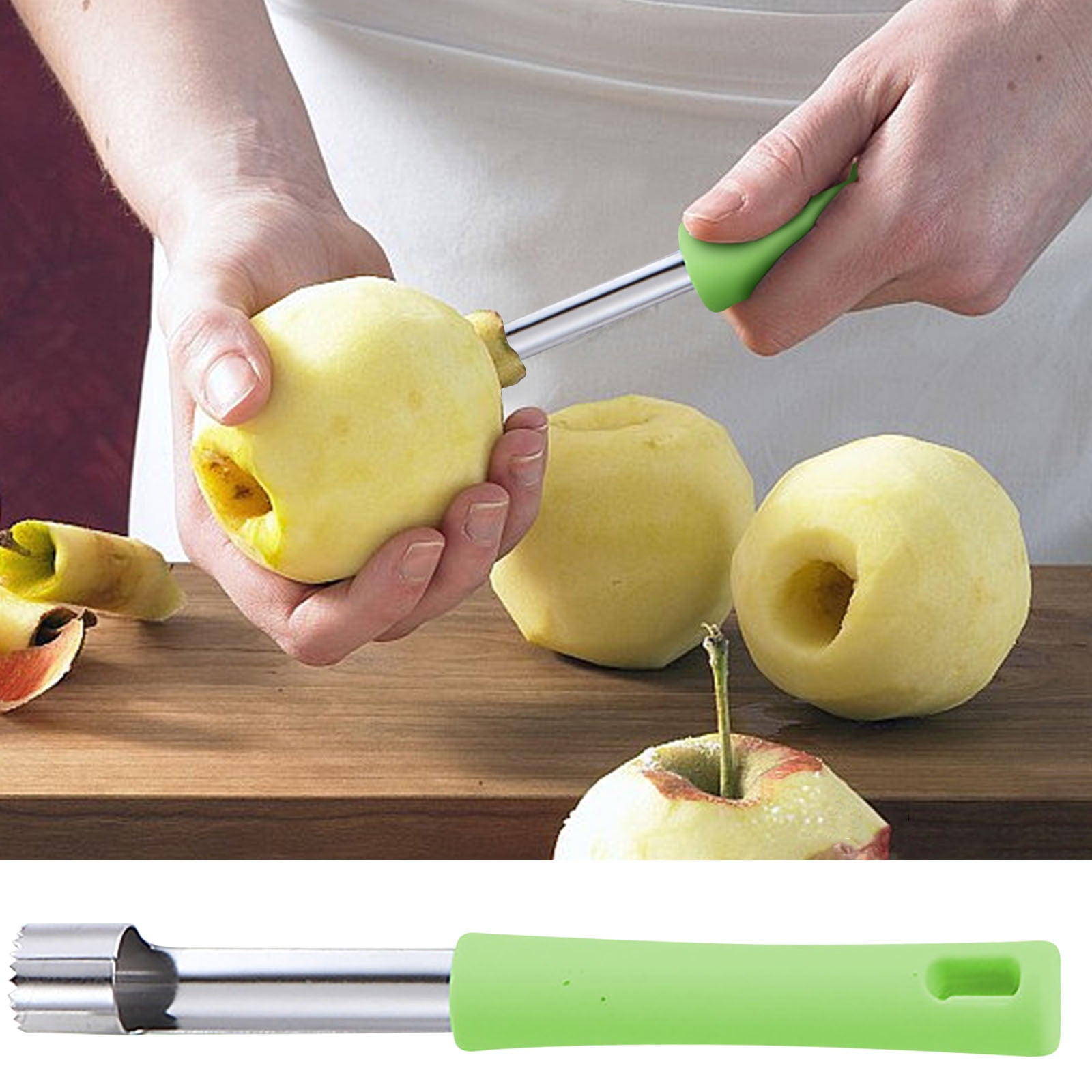 Aursykel Stainless Steel Fruit Corer and Date Tool with Ergonomic ...