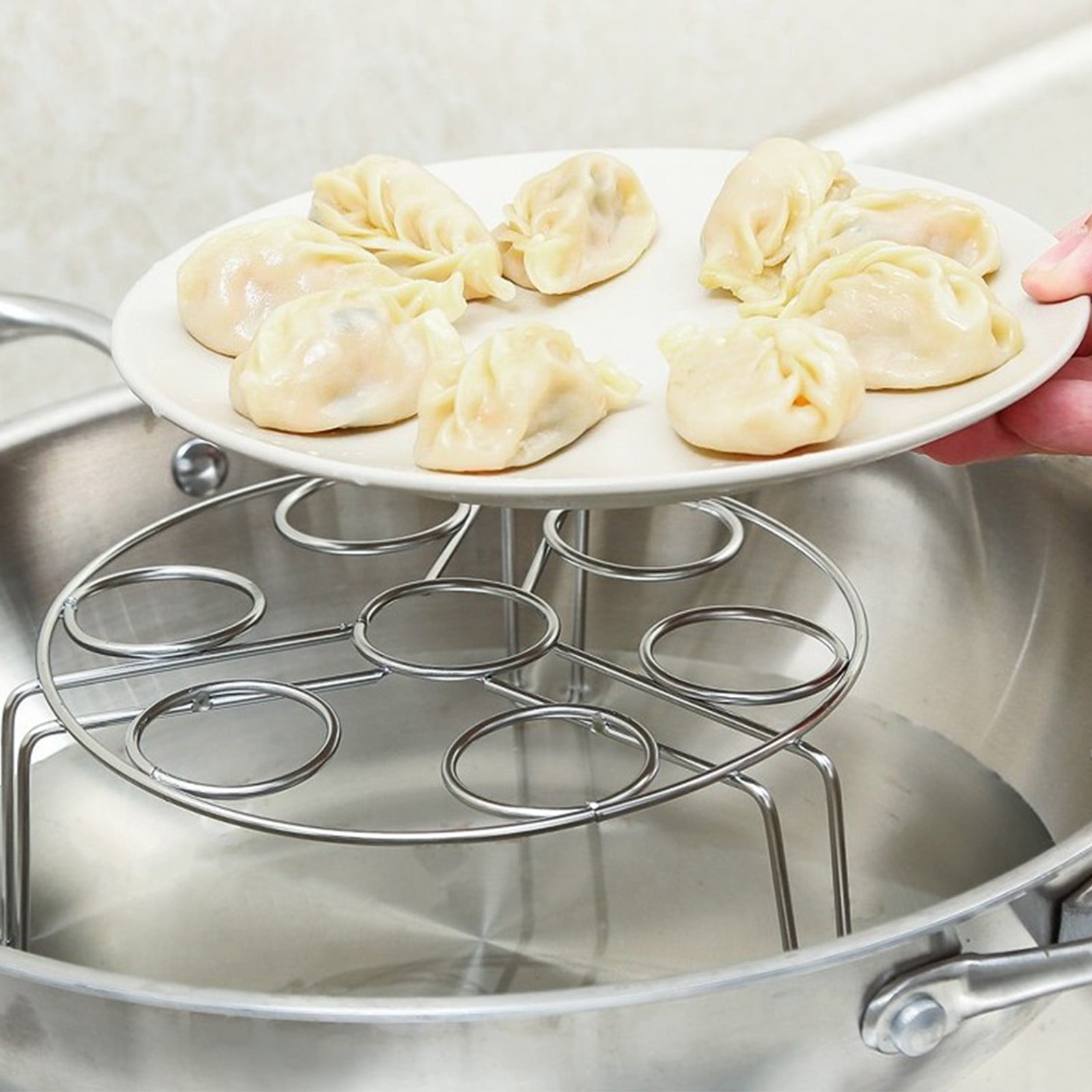 Aursykel Stainless Steel Fryer Rack Multi layer Accessories For Dual ...