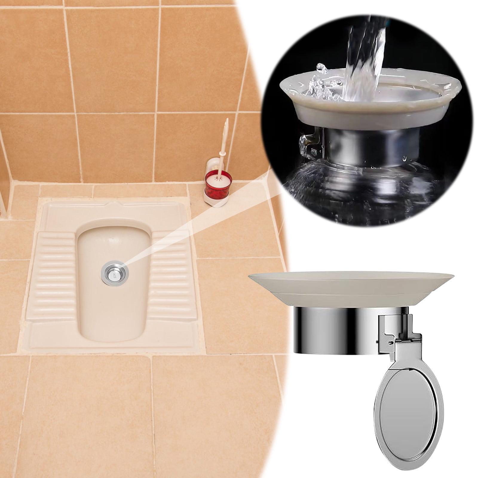 Aursykel Stainless Steel Toilet Odor Prevention Device Effective ...