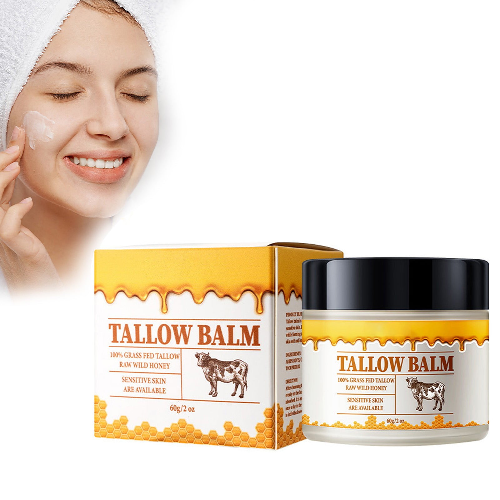 Aursykel Tallow Cream Body Moisturizer for Elasticity and Hydration ...