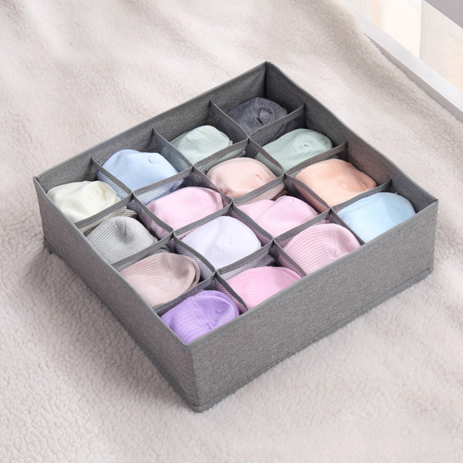 Aursykel Underwear Storage Organizer Non Woven Fabric Closet Cabinet ...