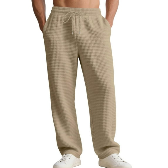 Aursykel Wide Leg Sweatpants for Men Baggy Lounge Pants Fall Winter ...