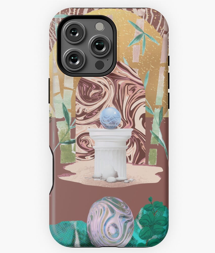 Aurum Golden Planet Cosmic Garden Phone Case for iPhone 16 15 14 13 12 ...