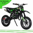 AurumEdge 49CC Kids Mini Dirt Bike,2-Stroke Kids Motorcycle,10-Inch Off ...