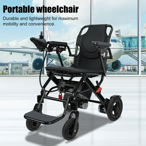 AurumEdge Electric Wheelchair 20+ miles Range All Terrain with Large ...