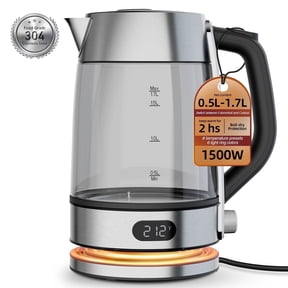 Ktaxon 1500W 1.8L Auto Shut-off Stainless Steel Electric Kettle with ...