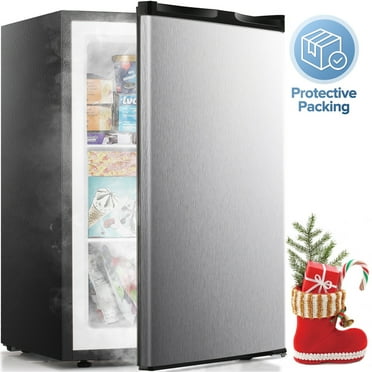 2.1 Cu.ft Small Upright Freezer, Compact Mini Freezer with Removable ...