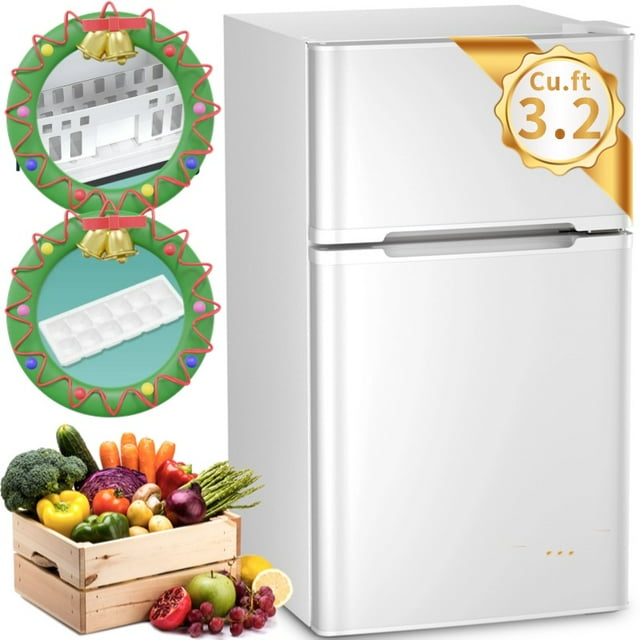Auseo 3.2 Cu.Ft Mini Fridge - Customizable - Walmart Business Supplies