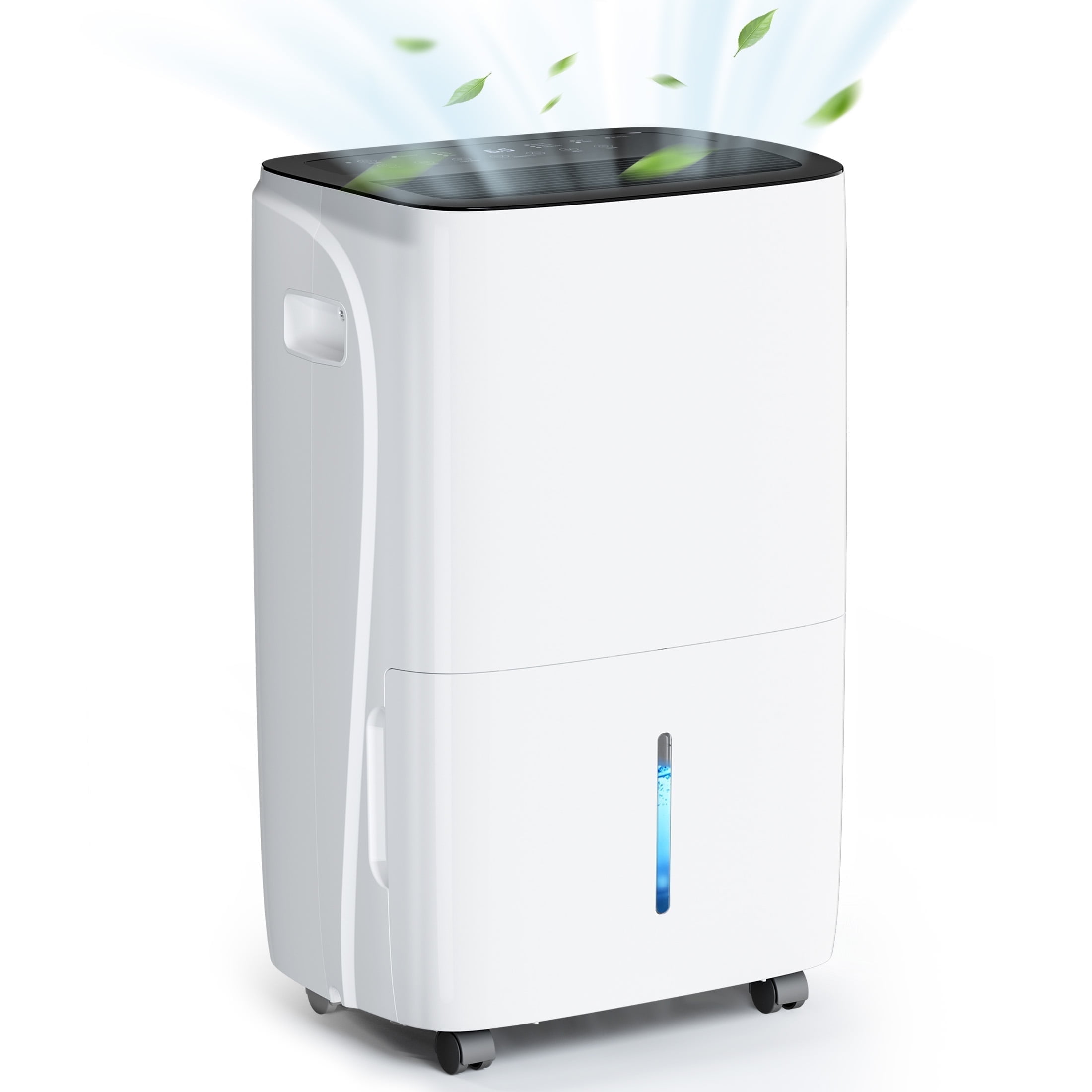 KissAir 45 Pints Dehumidifier, 2100 Sq. Ft Coverage, 1.06 gal Tank, 24H ...