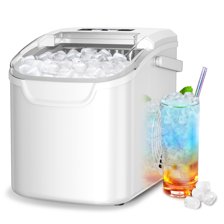 Coca-Cola Portable Countertop Ice Maker Machine, 26-Pound Automatic ...