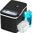 Auseo Portable Ice Maker Countertop, One-Click Operation Ice Makers ...