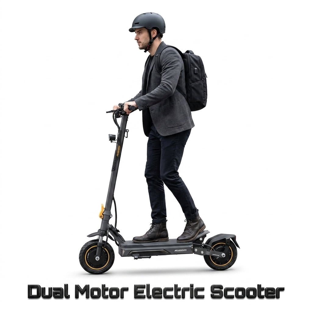 Ausom K20 Pro Dual Motor Fast Electric Scooter, 48V 18Ah Foldable off ...