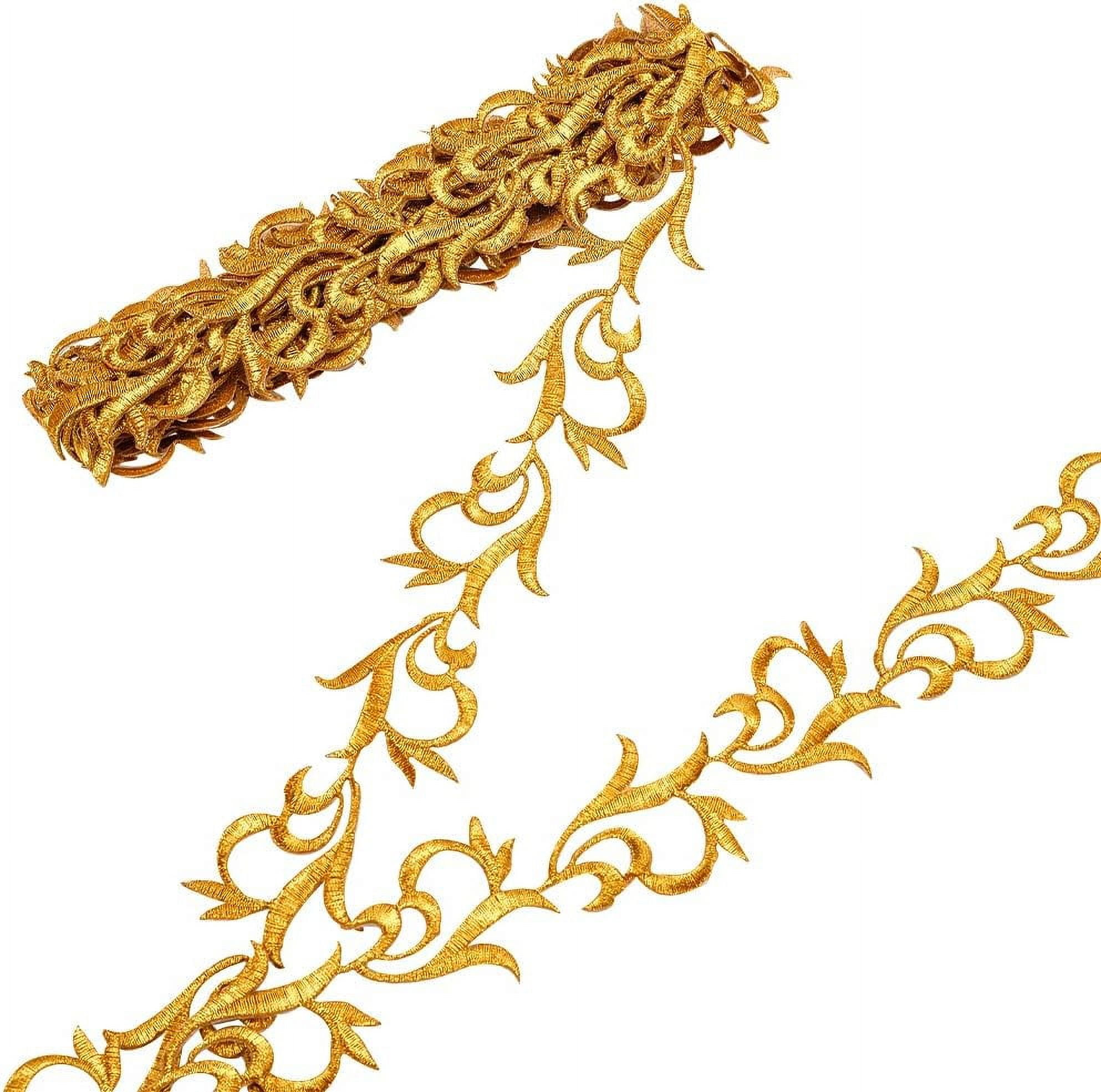 Auspicious Cloud Ethnic Style Polyester Metallic Thread Embroidery ...