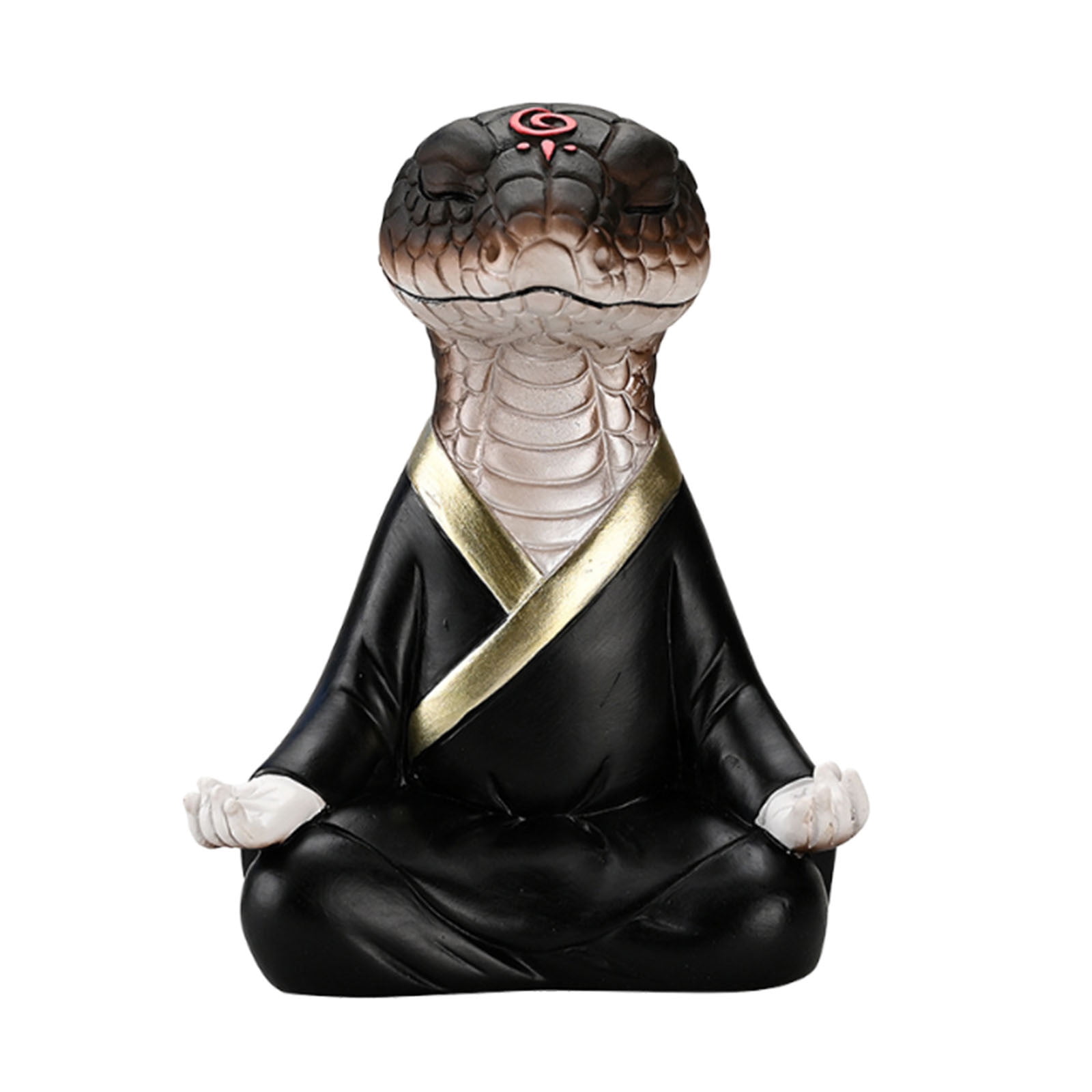 Auspicious Snake Decoration, Resin Snake Ornament, Unique Ancient Style ...