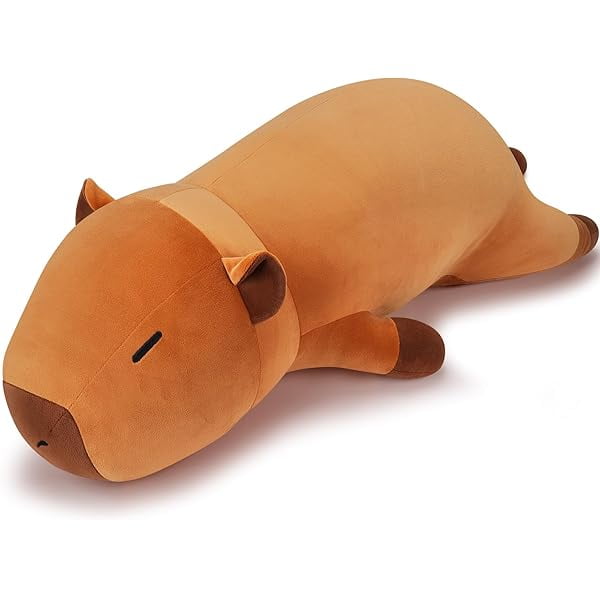 Auspicious beginning 30'' Giant Capybara Plush Stuffed Animal- Cute ...