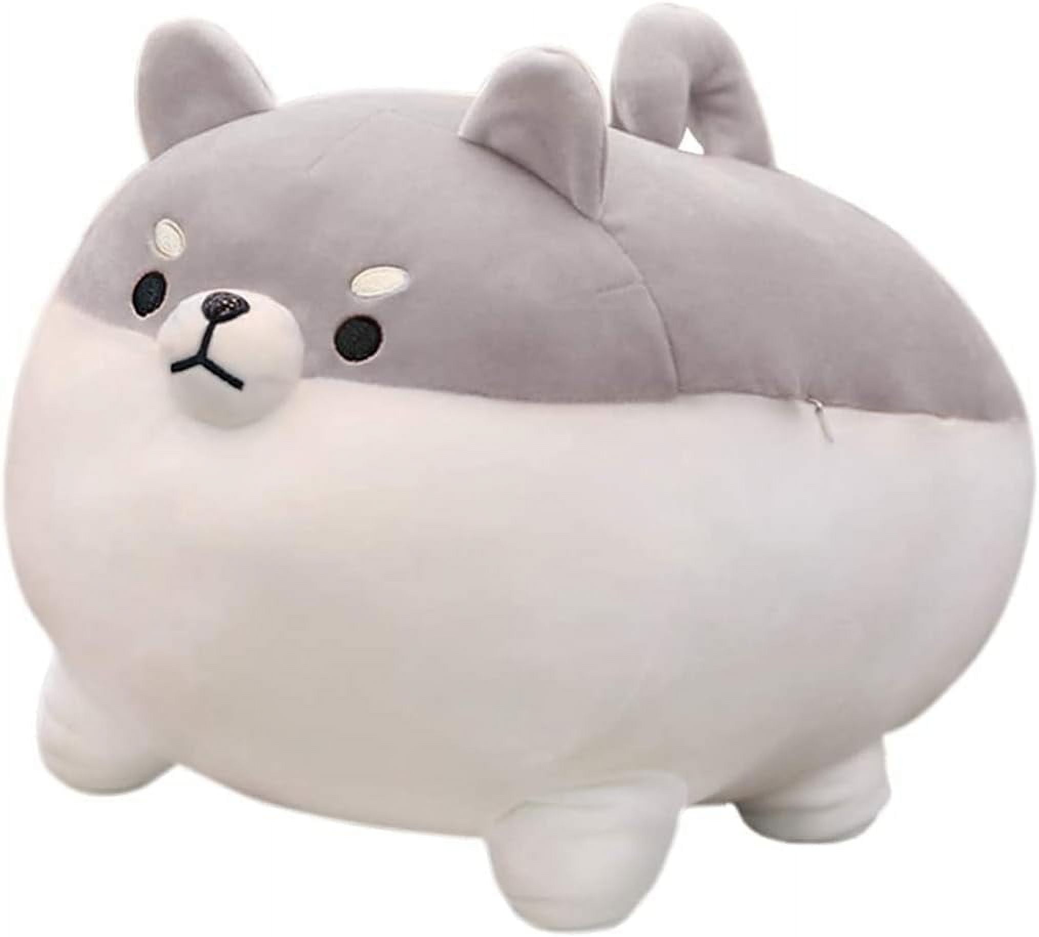 Auspicious beginning Shiba Inu Stuffed Animal Plush - 15.8'' Cute Corgi Dog Pillow and Toy, Soft ...