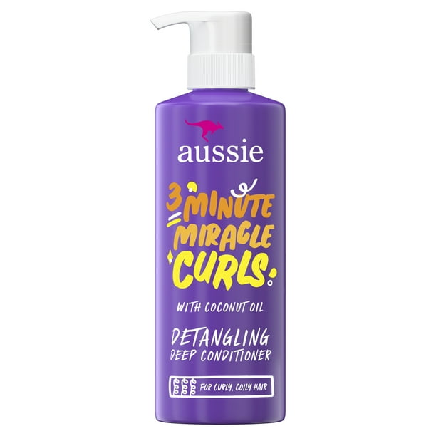 Aussie 3 Minute Miracle Curls Conditioner, for All Hair Types, Paraben ...