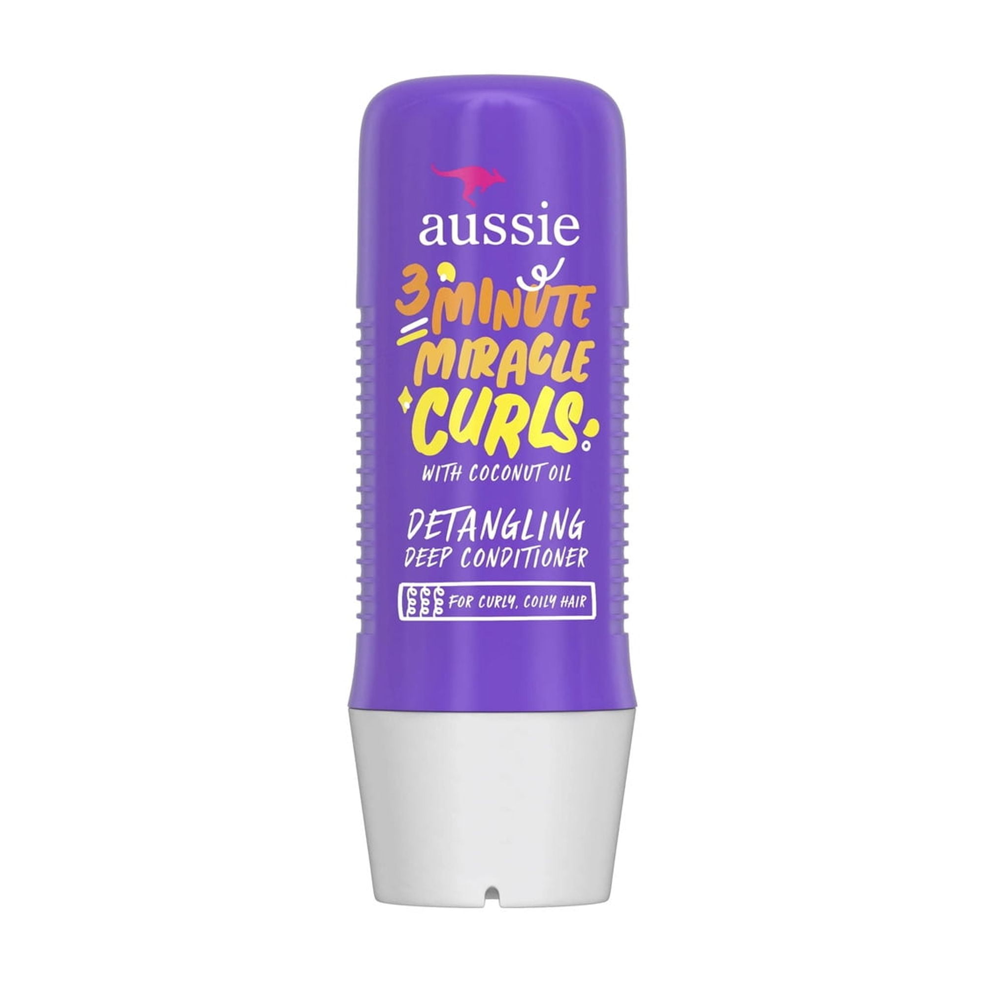 Aussie 3 Minute Miracle Curls Detangling Deep Conditioner, 8 fl oz ...