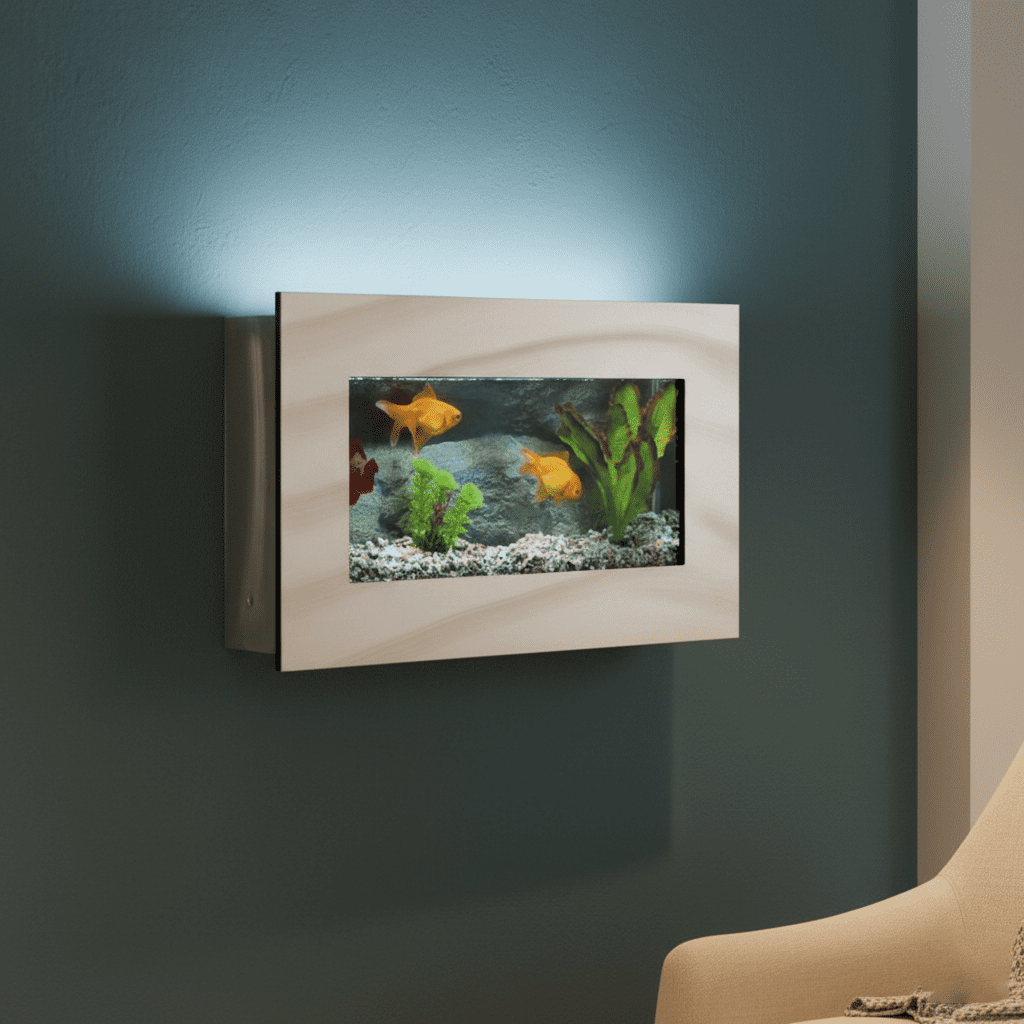 Aussie Aquariums 3.0 Modern Wall Mounted Fish Tank – Contemporary ...