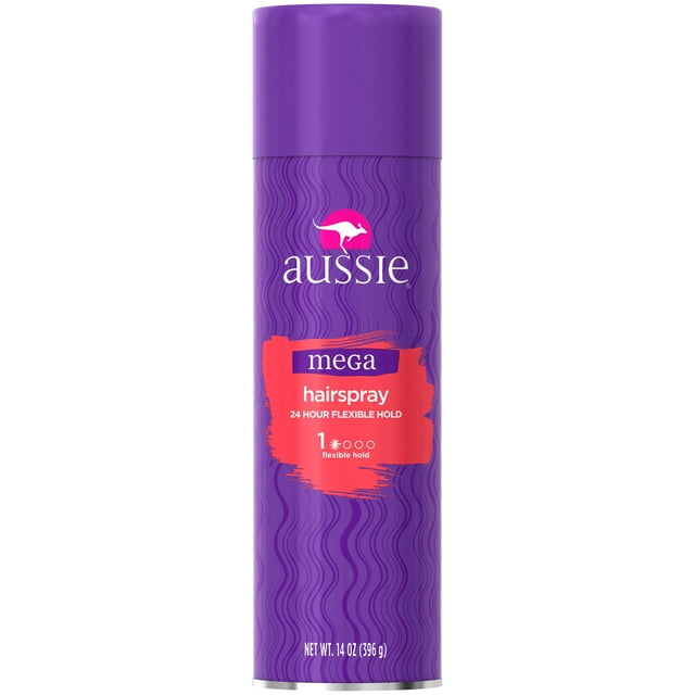 Aussie Mega Aussome Volume Aerosol Hairspray, 10 Fluid Ounce - Walmart.com