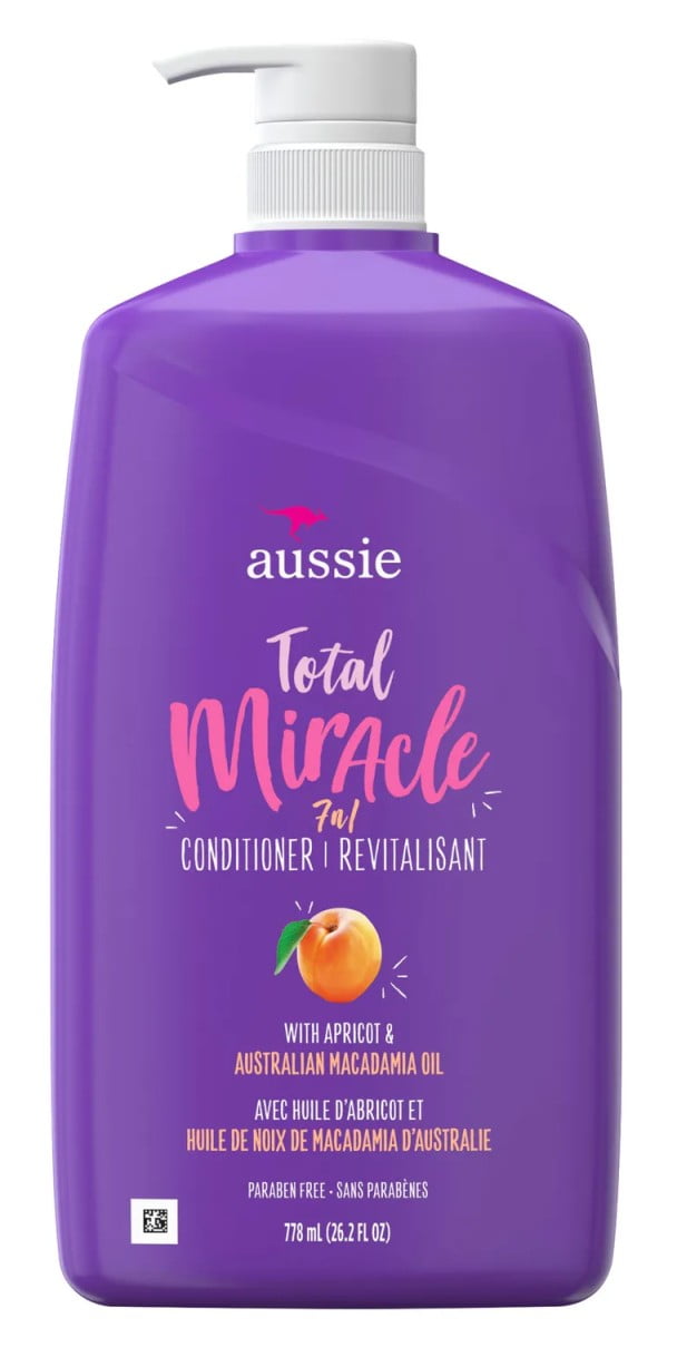Aussie Conditioner Total Miracle 26.2oz Pump (Pack of 2) - Walmart.com