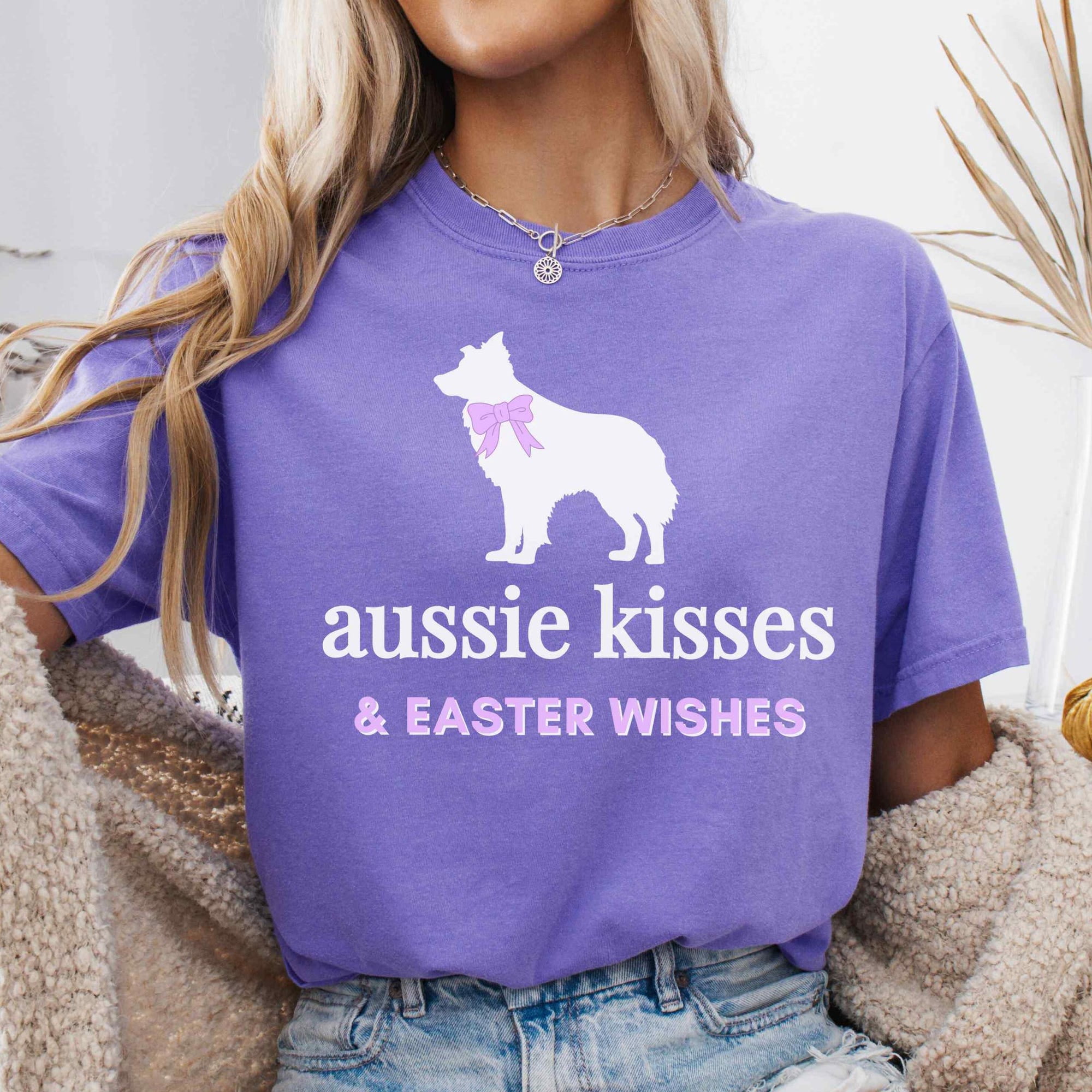 Aussie Easter Shirt Australian Shepherd Shirt Aussie Mom Gifts Aussie ...