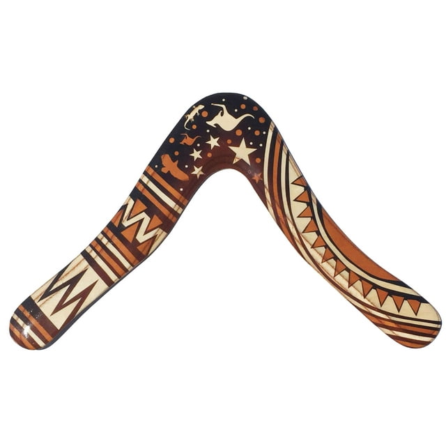 Aussie Fever Decorated Boomerang - Australian Boomerangs designed by ...