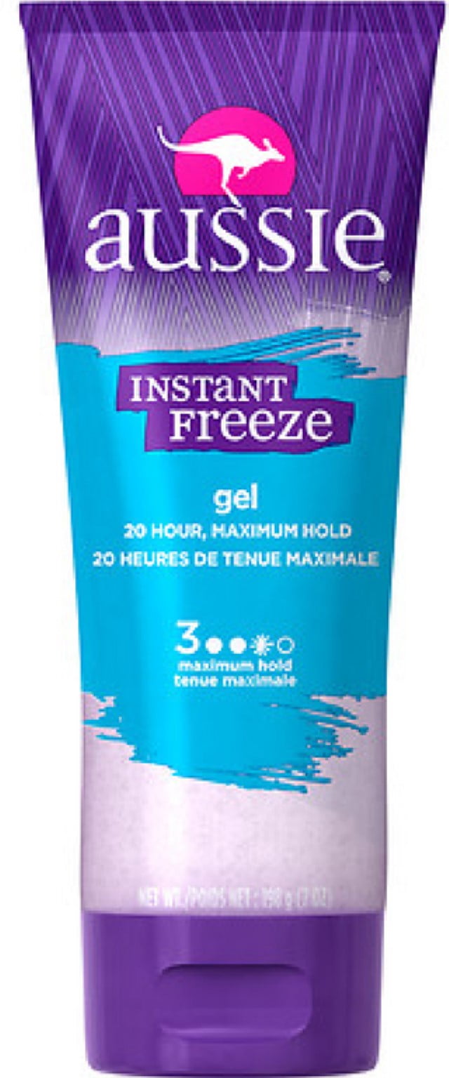 Aussie Instant Freeze Gel Maximum Hold 7 oz (Pack of 3) - Walmart.com