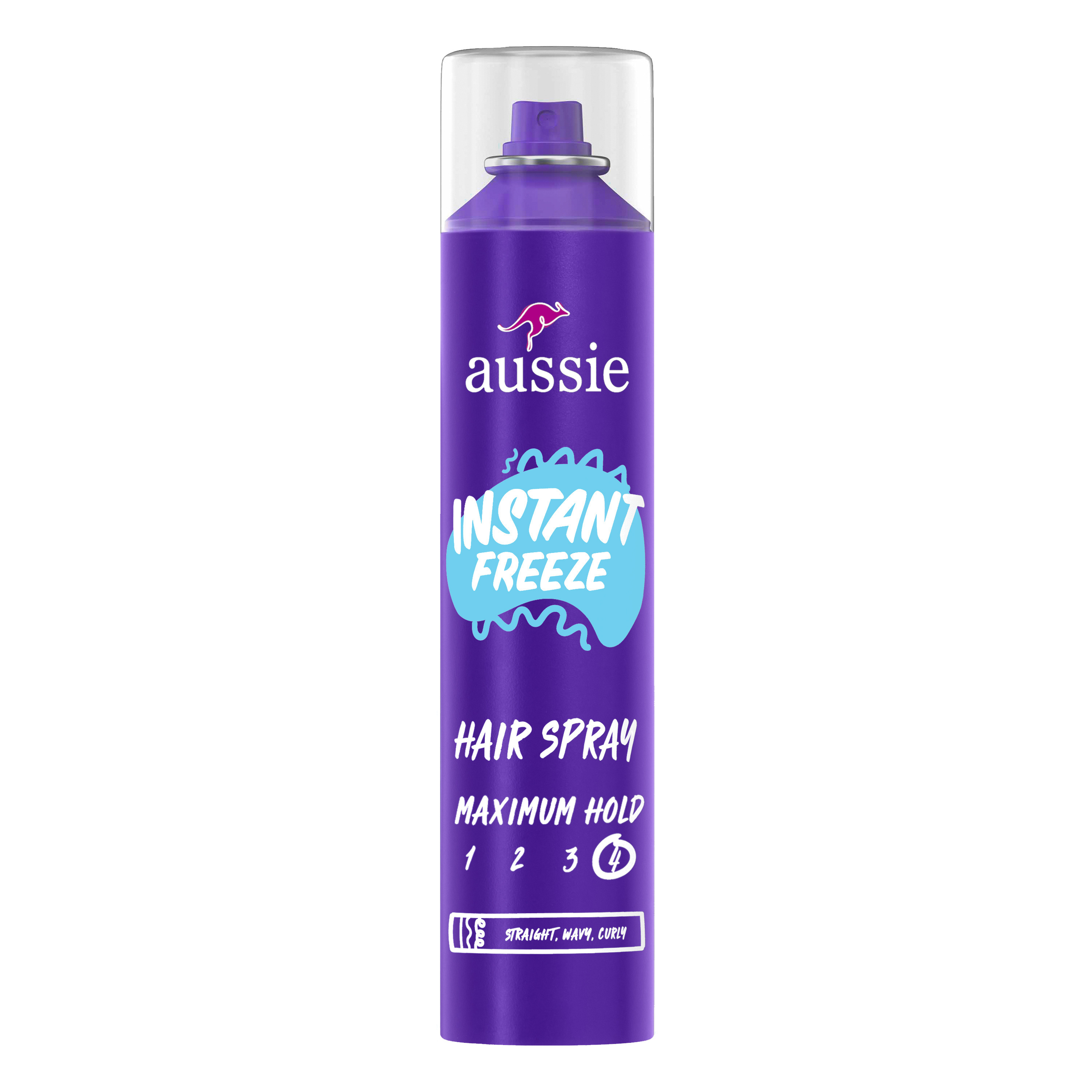 Aussie Instant Freeze Mousse, 24 Hour Maximum Hold, 6 oz - Walmart.com