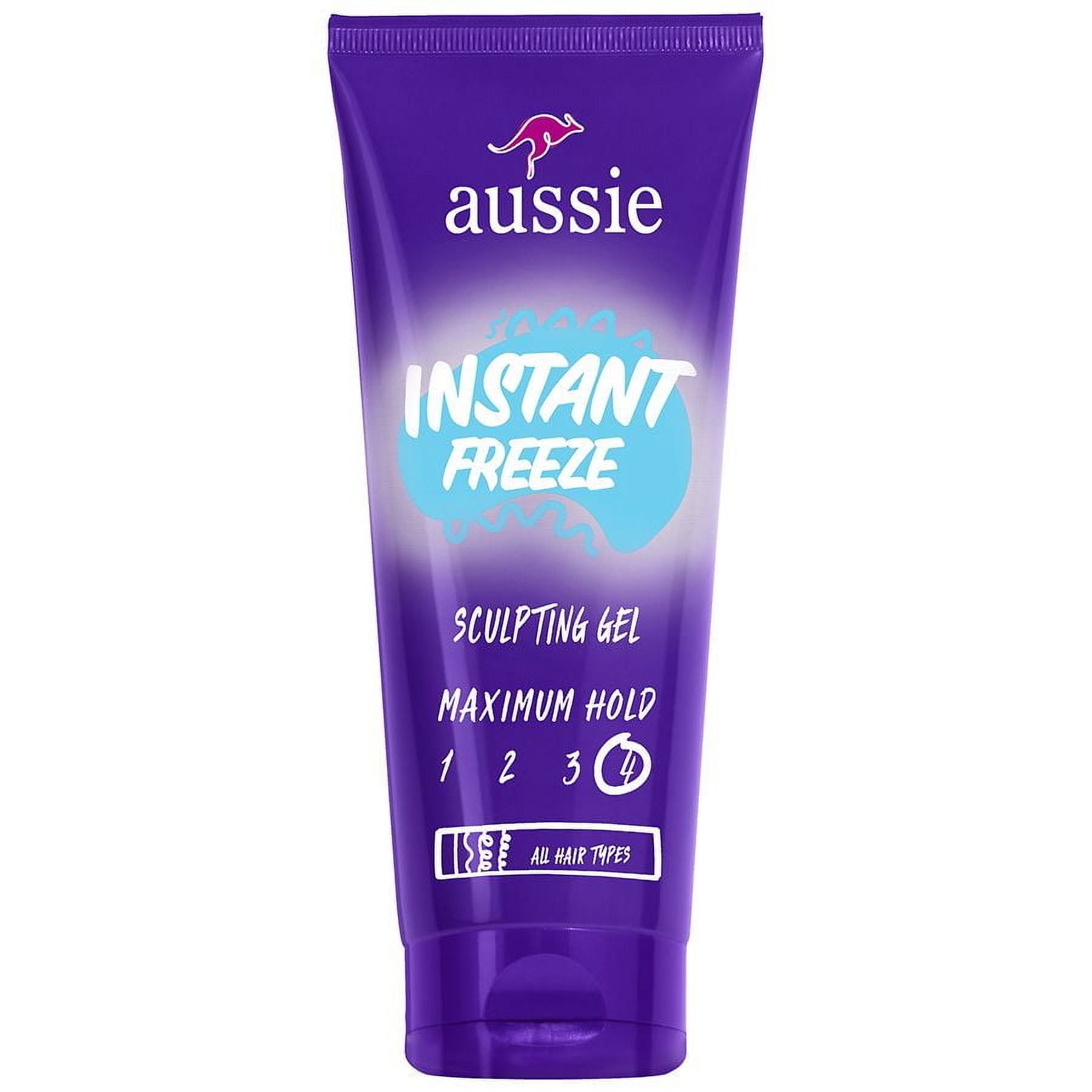 Aussie Instant Freeze Sculpting Gel 7.0 oz Pack of 4 - Walmart.com