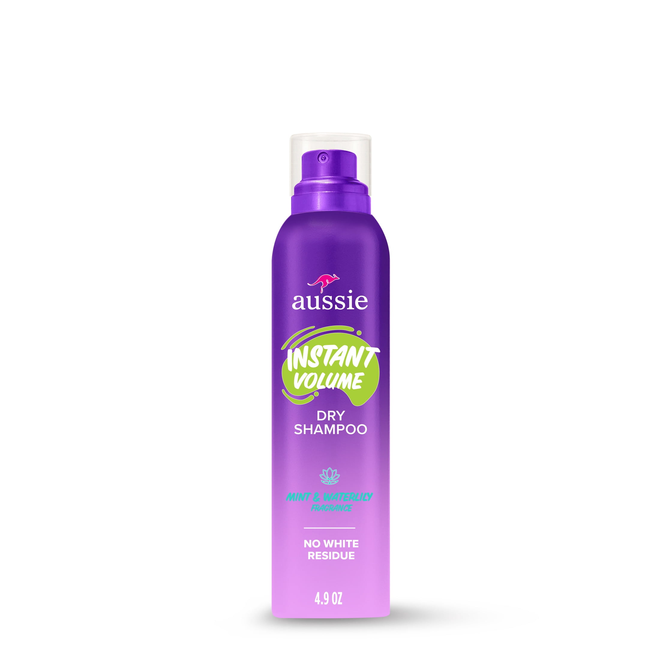 Aussie Instant Volume Dry Shampoo for Straight, Wavy and Curly Hair, 4 ...