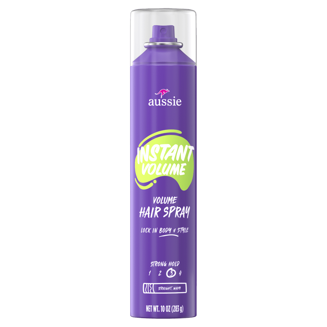 Aussie Instant Volume Hair Spray, Strong Hold for Wavy and Straight ...