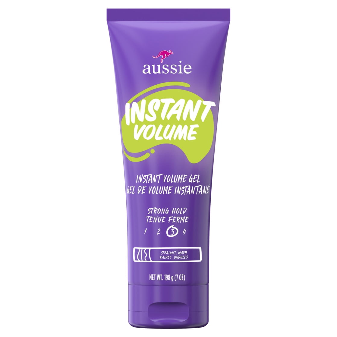 Aussie Instant Volume Style Defining Hair Gel 7 oz for Straight and ...